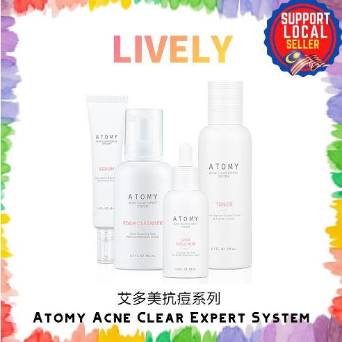 [READY STOCK MALAYSIA] Atomy Acne Clear Expert System Set 艾多美抗痘系列 ...