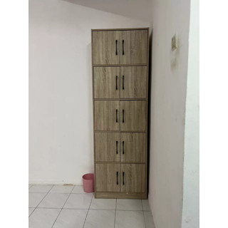 LUMA Living 5 Tier File Cabinet Almari Buku 10 Pintu Storage Cabinet 10 ...
