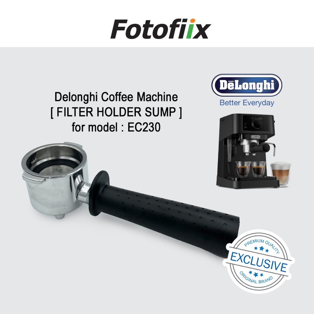 Delonghi [ FILTER HOLDER SUMP ] for Coffee Machine model EC230 | Shopee ...