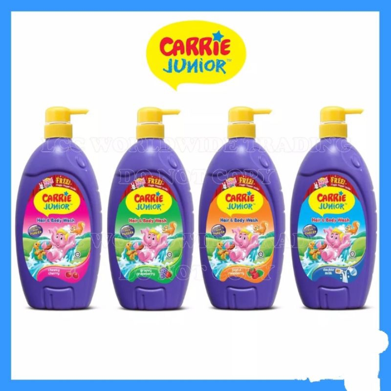 Carrie Junior Baby Shampoo 700ml (4 types) | Shopee Malaysia