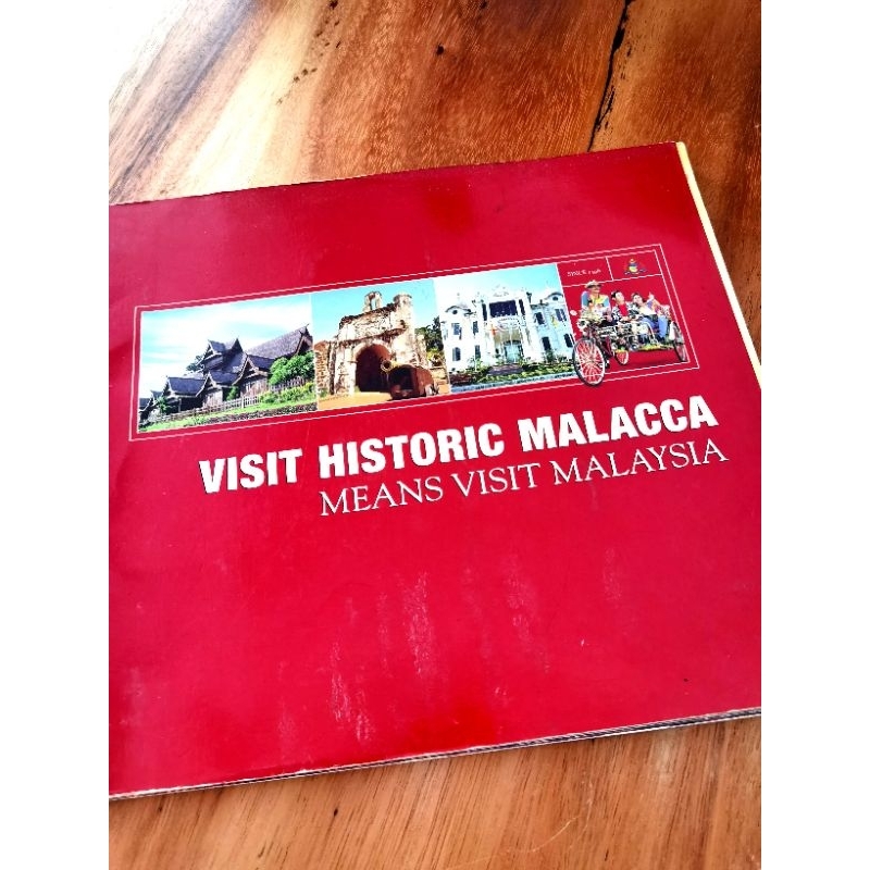 Visit Historic Malacca Means Visit Malaysia Book Buku Melaka Travel ...