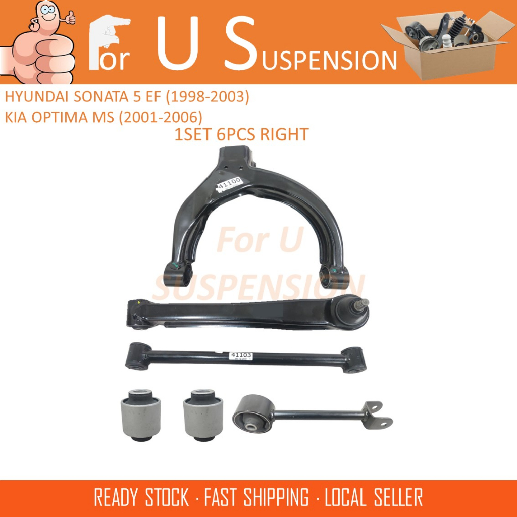 1SIDE 6PIECES RIGHT !!! HYUNDAI SONATA 5 EF /KIA OPTIMA MS REAR UPPER ...