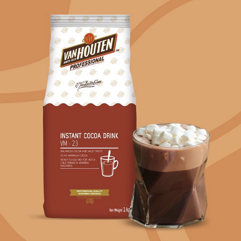 Van Houten Professional Instant Cocoa Drink VM-23 (1kg) | Shopee Malaysia