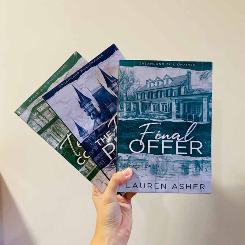 Lauren Asher Three Books Series【KL READY STOCK】【ENG】The Fine Print ...