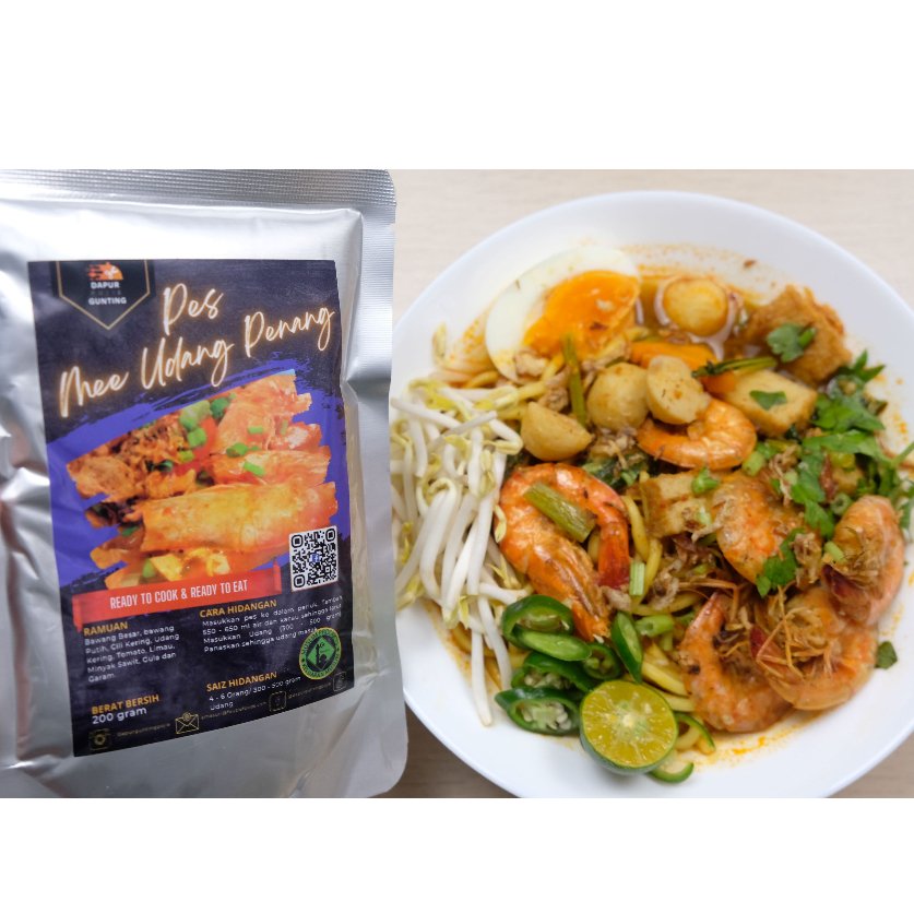 Pes Mee Udang Penang (RTE) Dapur Gunting Pojie | Shopee Malaysia