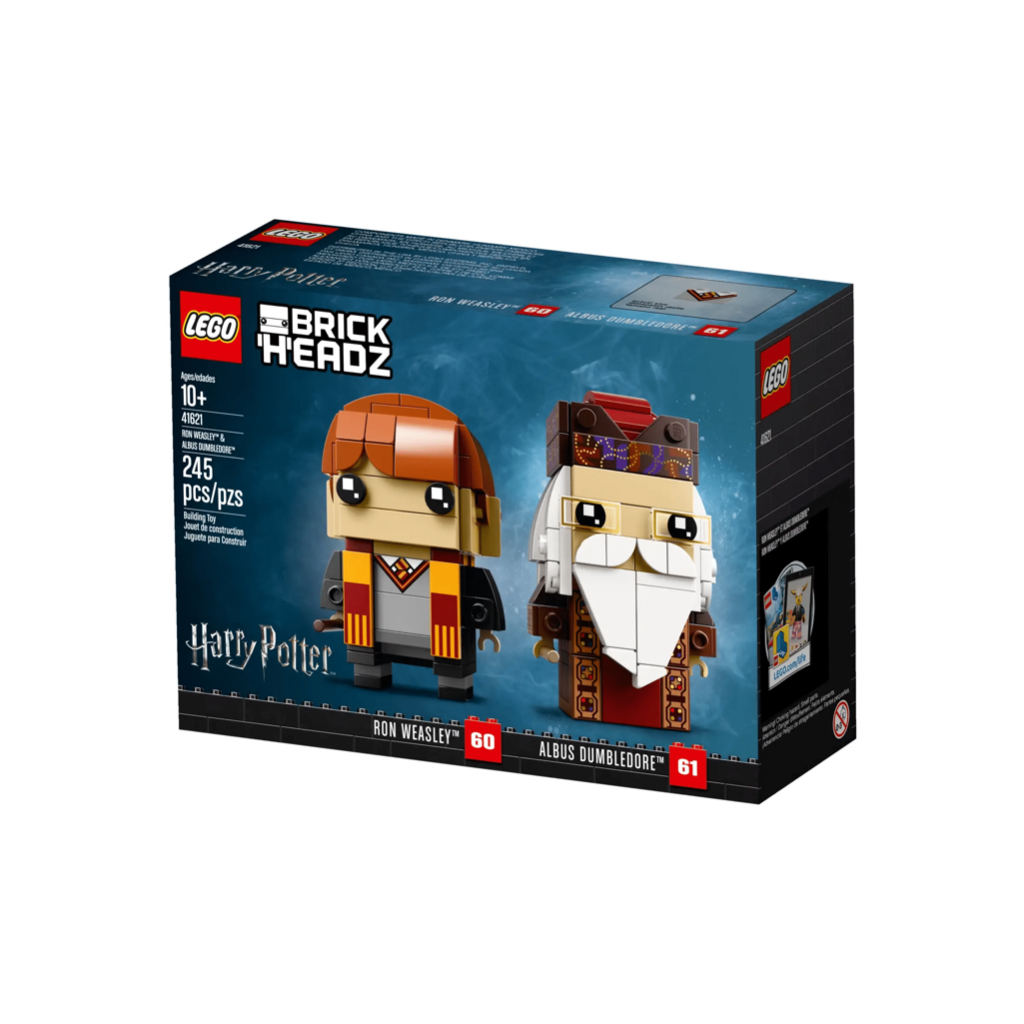 LEGO Brickheadz 41621 Ron Weasley & Albus Dumbledore | Shopee Malaysia