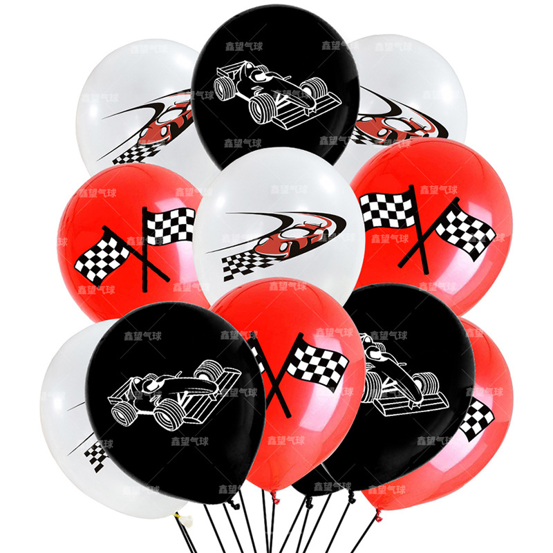 Car Racing Hot Wheels Formula 1 F1 Race Theme Balloon Set Birthday ...