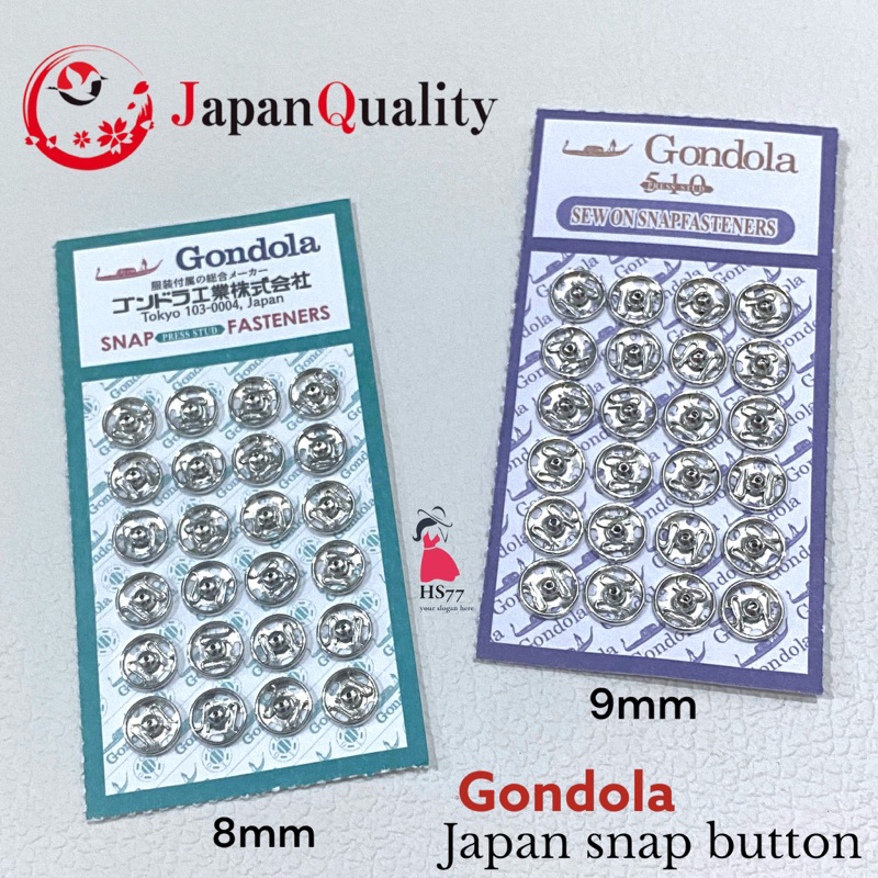 [ Japan quality ] gondola snap button/ butang ketip gondola/ butang ...