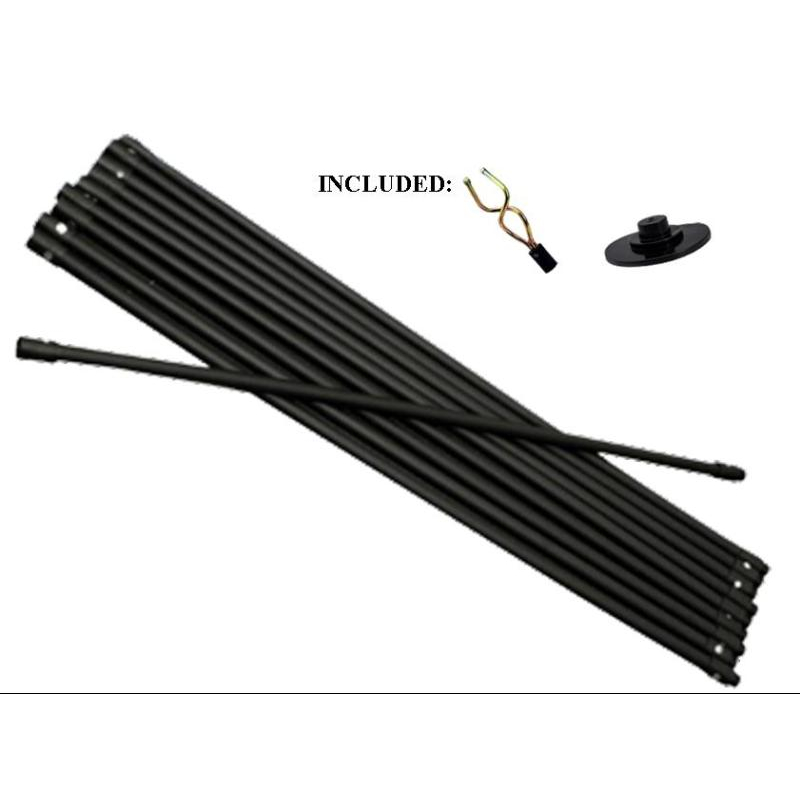 MITCO DRAIN PIPE ROD CLEANING SET /REMOVE CLOG (12PCS/SET)/TOLAK TANDAS ...