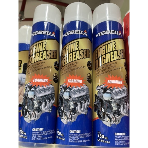 FOAM CUCI ENJIN Visbella Engine Degreaser Professional Engine Foaming Cleaner 750ml | Shopee ...