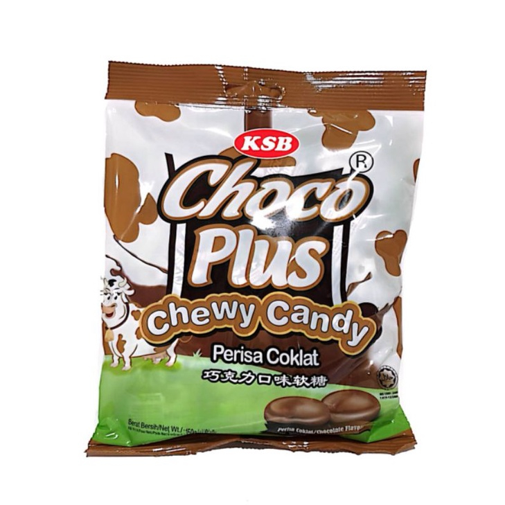 150g Fruit Plus Choco Plus Chewy Candy Chocolate Flavour (LOCAL READY ...