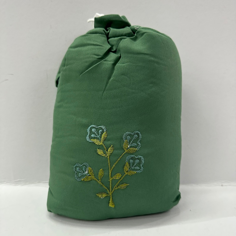 Telekung Travel Mini Pouch Telekung Dewasa Sulam Bunga [Free Beg ...