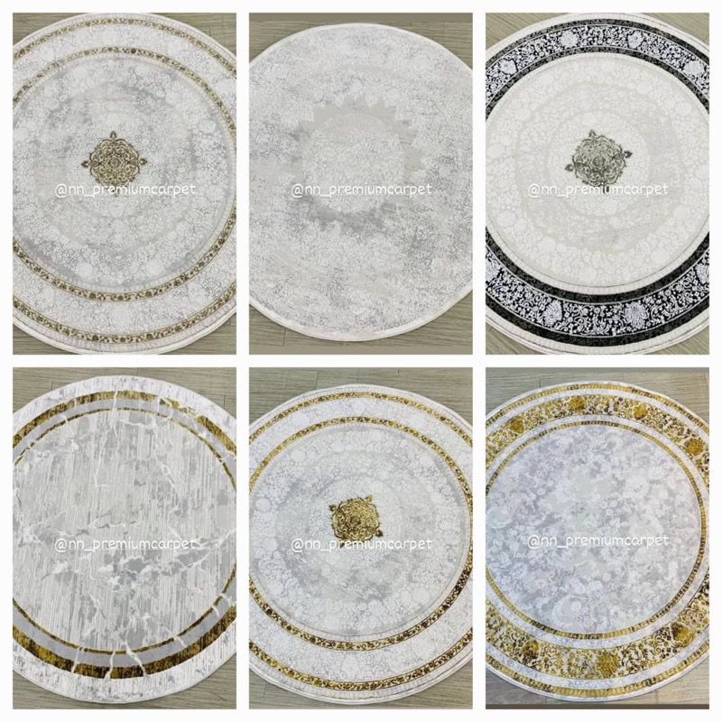 KARPET TURKI BULAT / ROUND CARPET/ CARPET TURKEY/ TURKEY CARPET/ RUGS ...