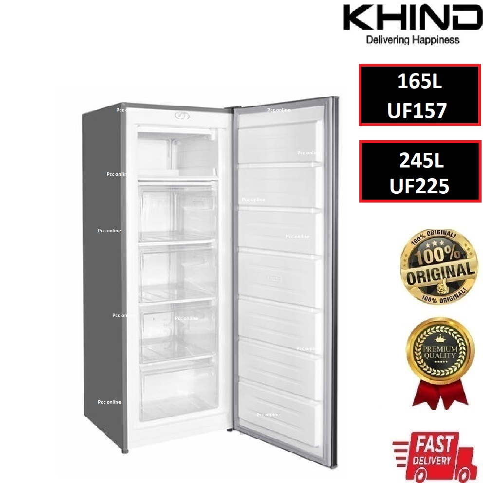Khind Upright Freezer|Peti Sejuk Beku|Peti Dagging |Peti Beku UF157 ...