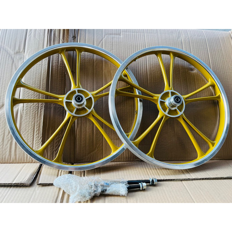20" ALLOY SPORT RIM BASIKAL BMX/ BASIKAL SINGLE SPEED (1 PAIR) | Shopee ...