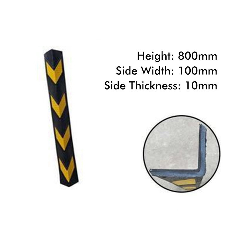 【Fast Deliver】WALL RUBBER CORNER GUARD PROTECTOR WITH REFLECTIVE FOR ...
