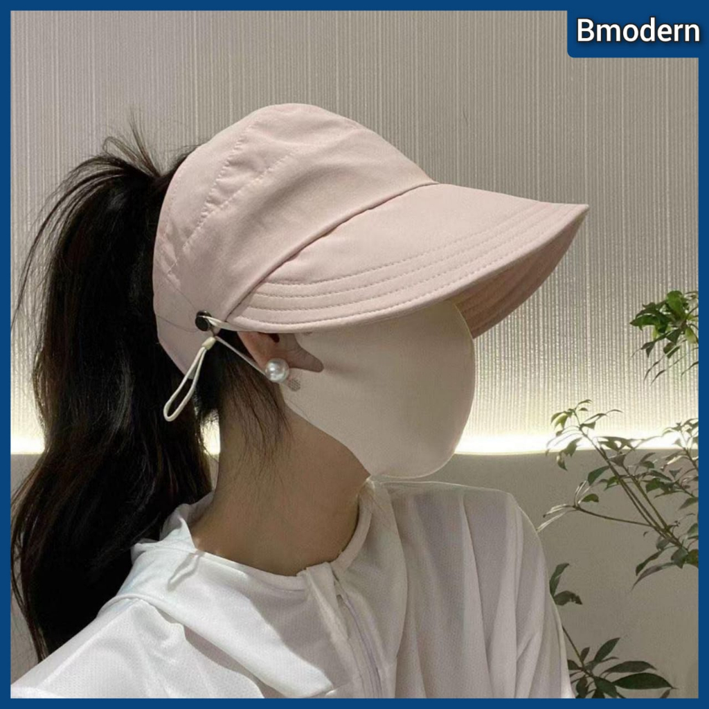 Fashion Sunproof Hat Women UV Hat Foldable Adjustable Cap Sunscreen Cap ...