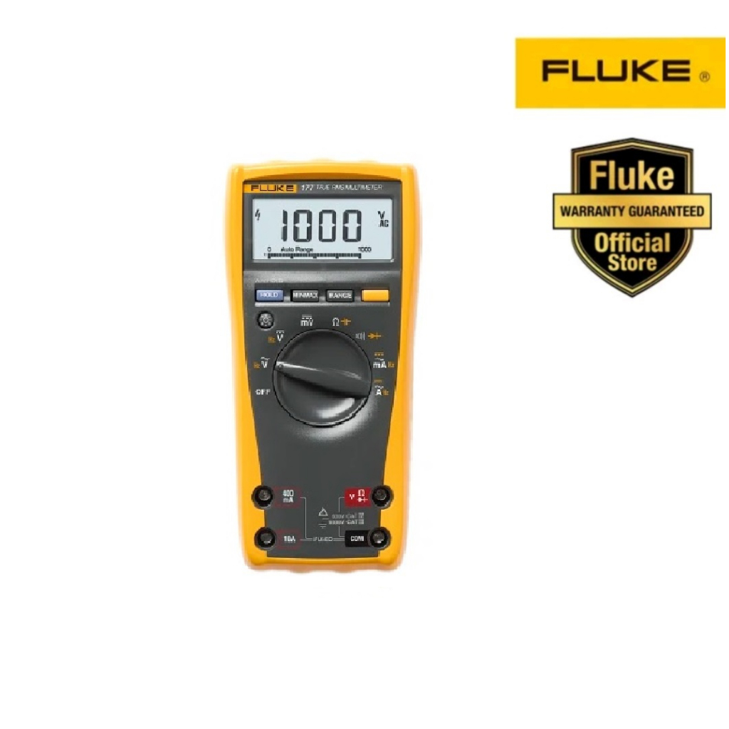 Fluke 177 True-RMS Digital Multimeter with Backlight | Shopee Malaysia