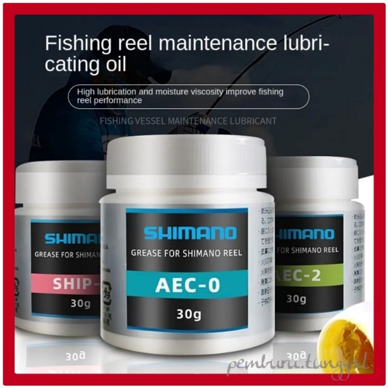 Grease Reel Pancing Shimano untuk spinning dan Baitcaster reel, Fishing ...