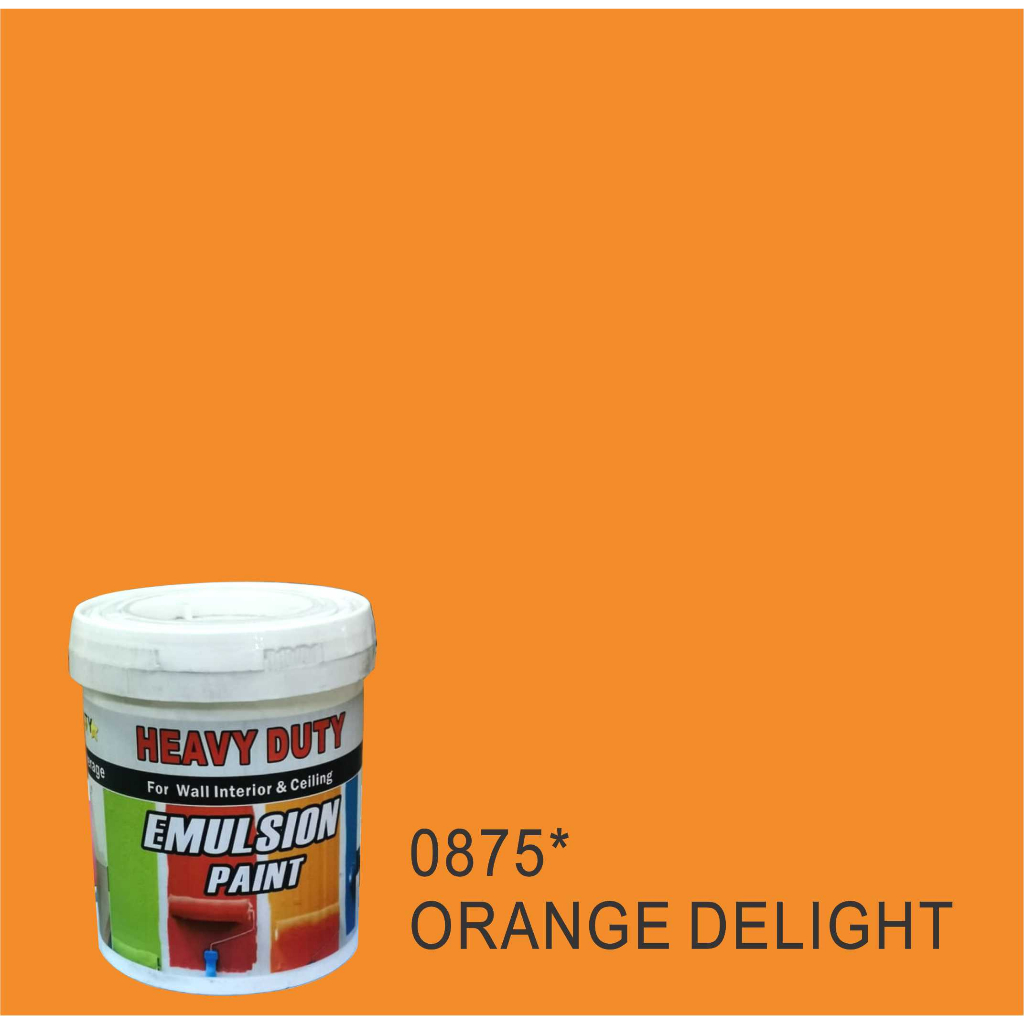 0875J* ( 5L HEAVY DUTY EMULSION PAINT ) FOR WALL INTERIOR & CEILING ...