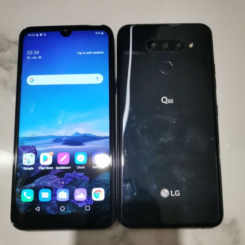 LG Q60 Original Used | Shopee Malaysia