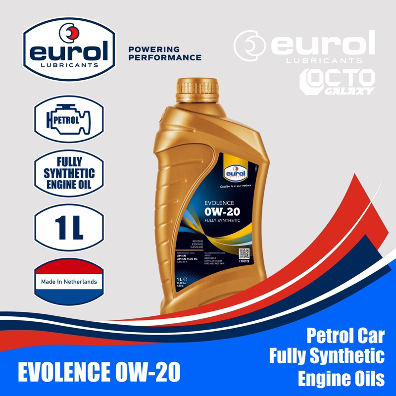 Eurol Evolence 0W20 (1L) | Shopee Malaysia