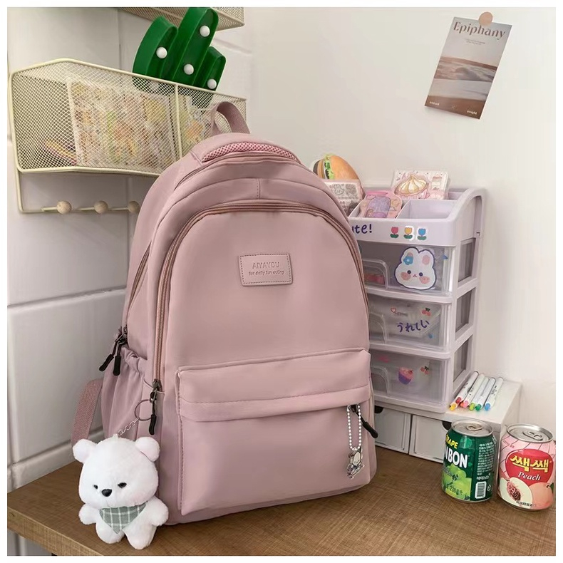 【READY STOCK】Korean bag School Backpack Student Bag beg galas bagpack ...