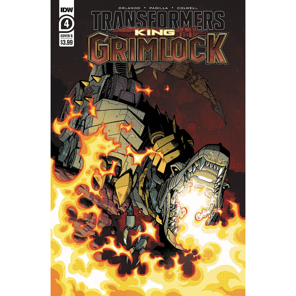 TRANSFORMERS KING GRIMLOCK 5-ISSUE MINI SERIES IDW COMICS | Shopee Malaysia