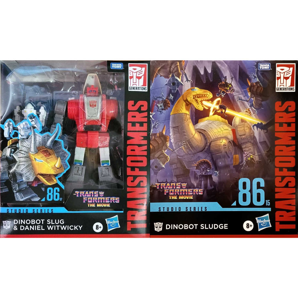 Hasbro Transformers Studio Series SS86 07 Leader Slug (Slag) and Daniel ...