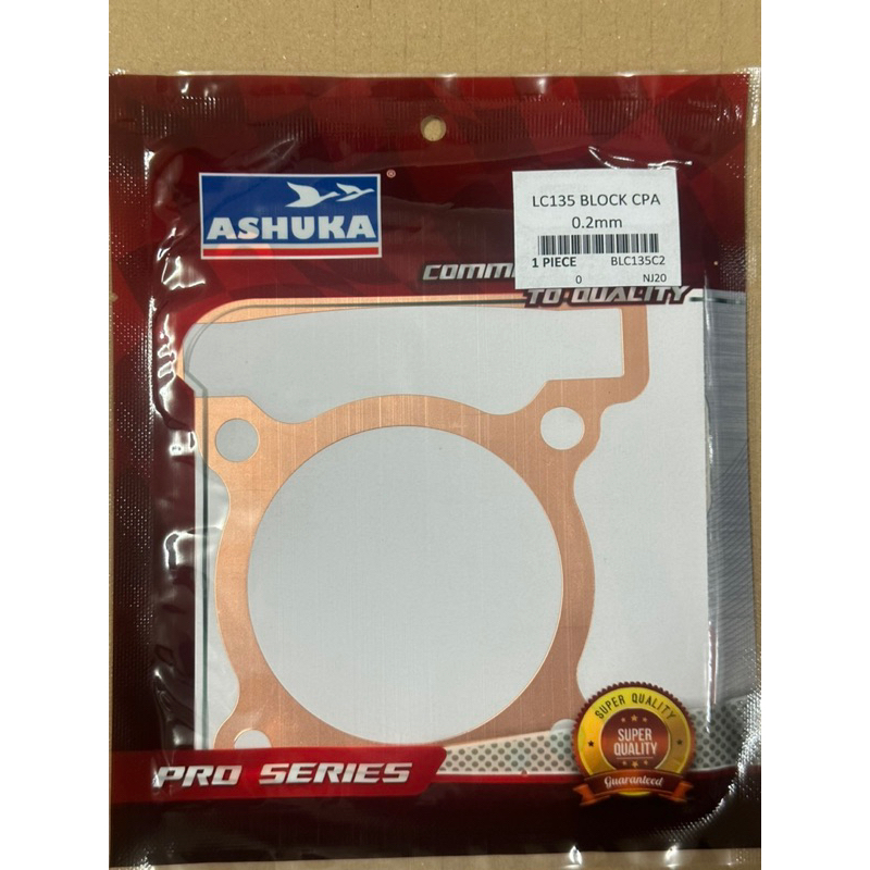 Yamaha LC135 / Y15ZR Copper Block Gasket Ashuka 0.1/0.2/0.3/0.4/0.5/1MM | Shopee Malaysia