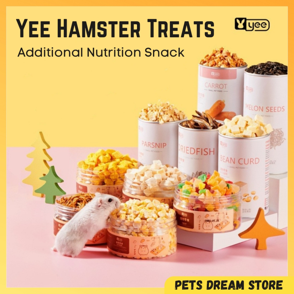 Yee Hamster Treats Hamster snack healthy mix fruit vegetable pumpkin ...