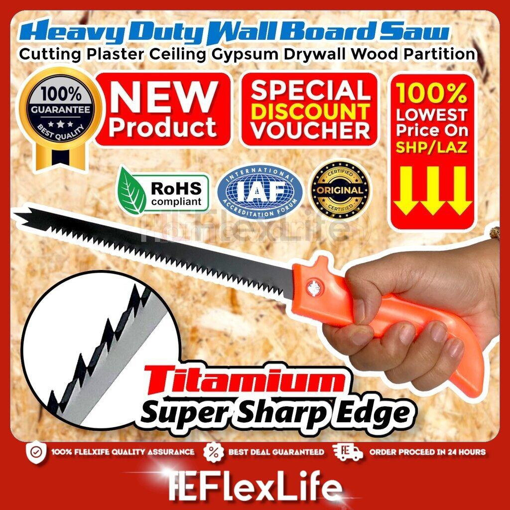 Heavy Duty Wall Board Saw Cutting Plaster Ceiling Gypsum Drywall Wood ...