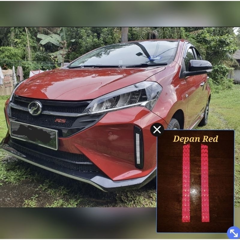 Reflective Sticker Myvi Facelift 2022-2024 | Shopee Malaysia