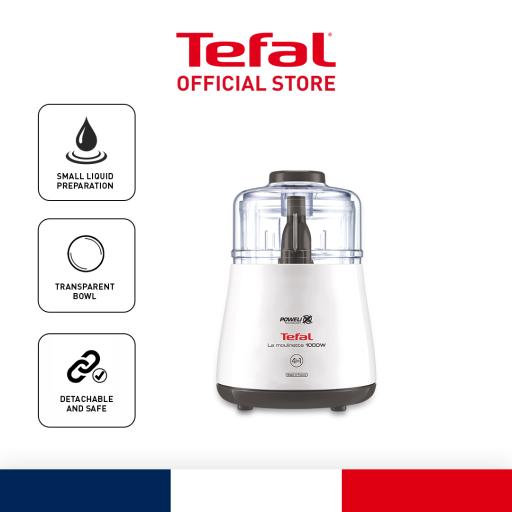Tefal La Moulinette Chopper (DPA171) (1000W Food Chopper & Processor ...