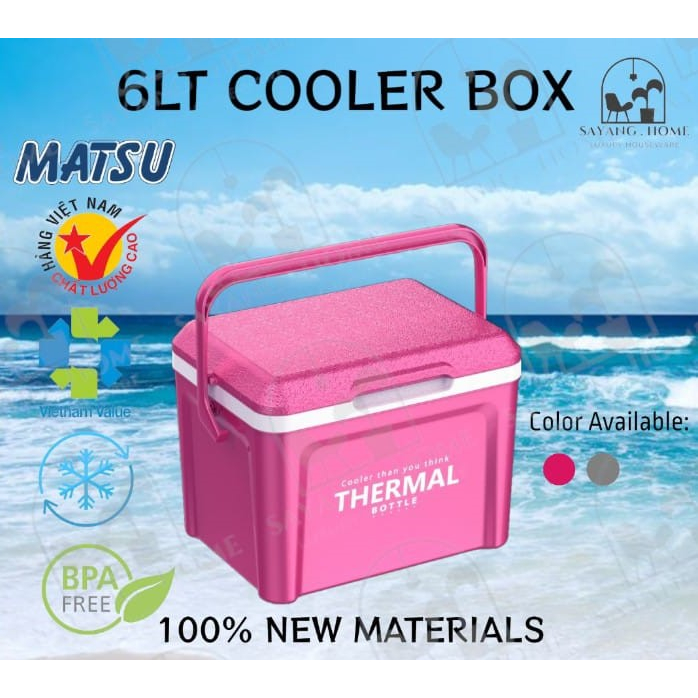 Ready Stock High Quality Matsu Rectangular Thermal Cooler Box (Hot ...