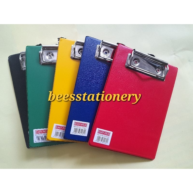 A6 pvc wire clip board (black,blue,red,yellow,green) | Shopee Malaysia