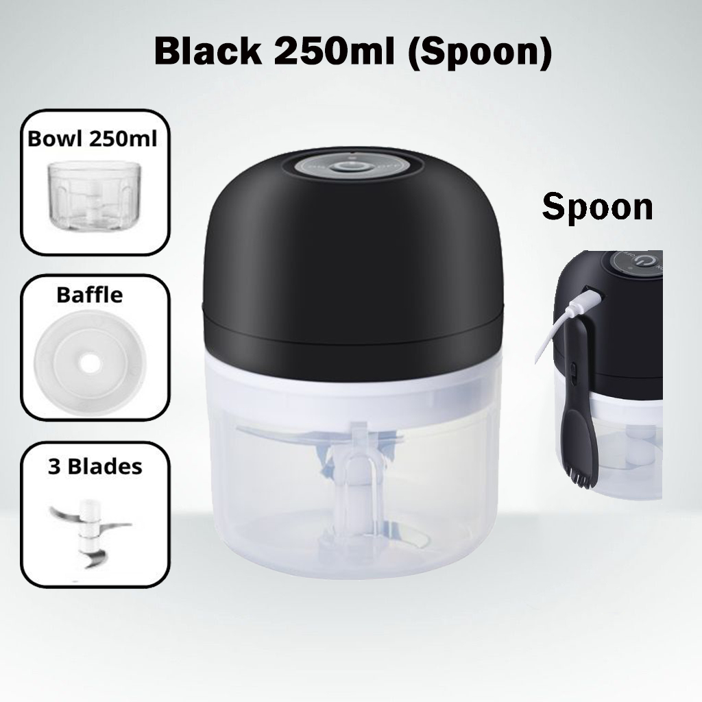 Mini Blender Garlic Chopper Electric Food Chopper Portable Blender Food ...