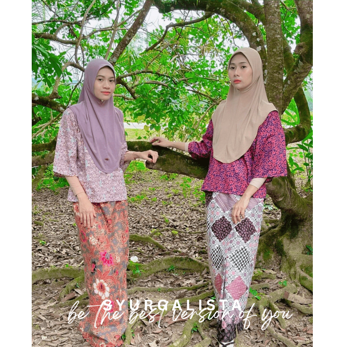 BAJU KURUNG KEDAH | OPAH PAKAI HARIAN | Shopee Malaysia