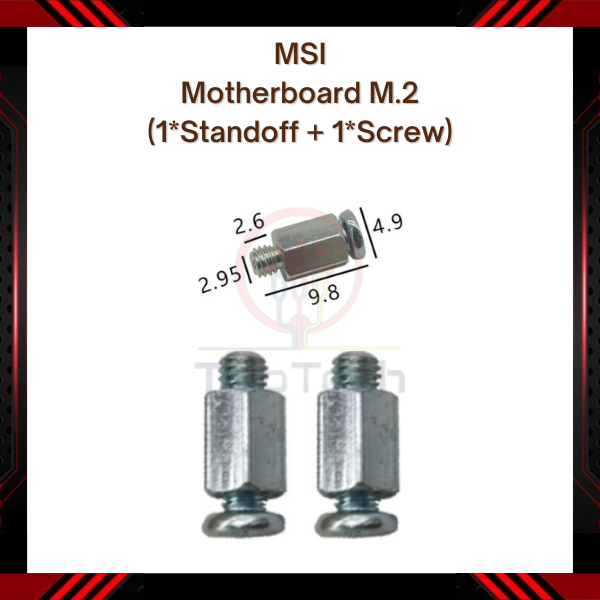 1Set M.2 SSD Column + Screw for Asus Gigabyte Msi ITX Motherboard Sata ...