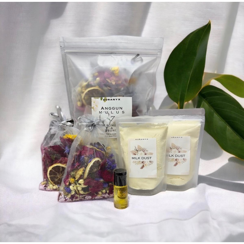 ANGGUN MULUS 7 mandi susu 7 bunga mandi bunga milk bath floral | Shopee ...