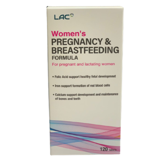[NEW PACKING] LAC Women's Pregnancy And Breastfeeding Formula (120 ...