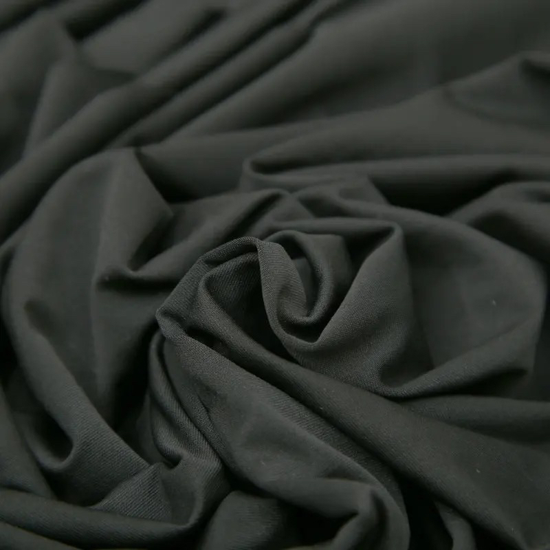 Polyester Lycra Fabric 95% Polyester 5% Lycra for Curtain, Blackdrop ...
