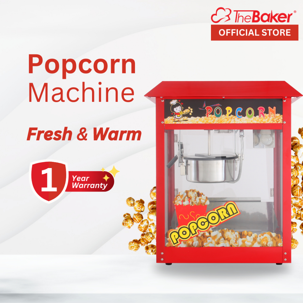 The Baker Commercial Popcorn Machine HOP-6A.M2 | Shopee Malaysia