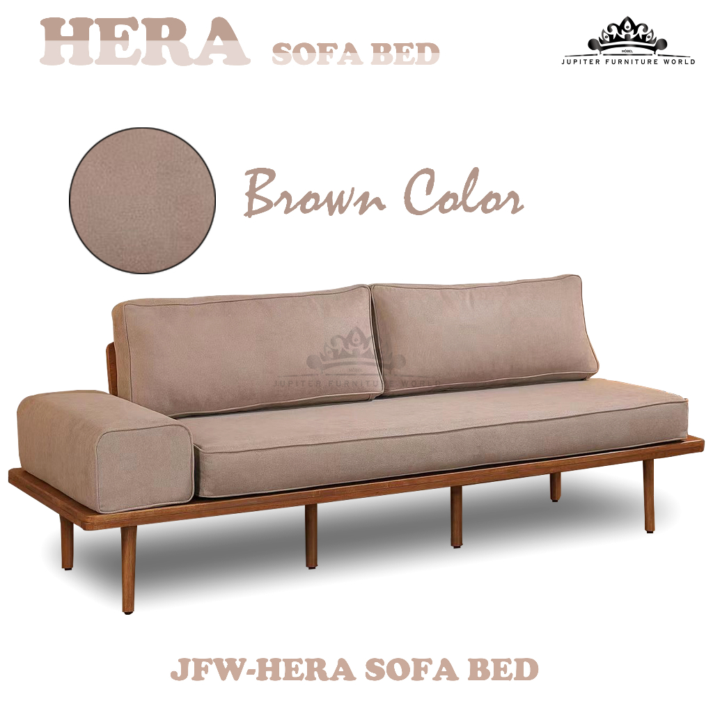 Jupiter Furniture World [JFW-HERA SOFA BED]-NORDIC SOFA BED/ FABRIC SOFA/ SOFA KATIL/ LIVING ...