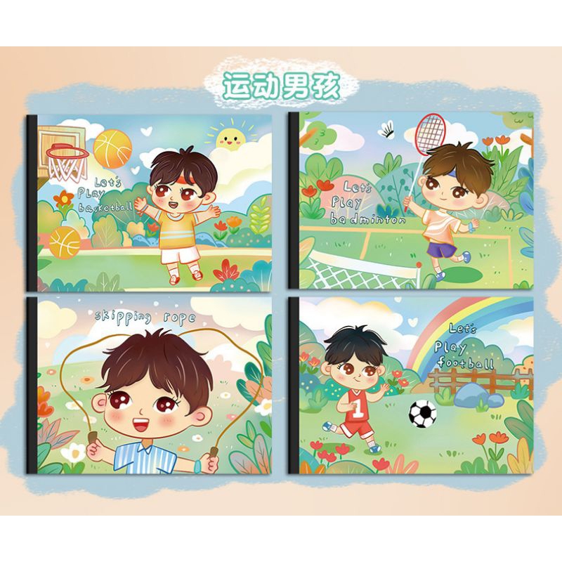 Cute A4 Size Drawing Book 30 SHEETS OF 60 PAGES Buku Lukisan 可爱A4尺寸画画本 ...