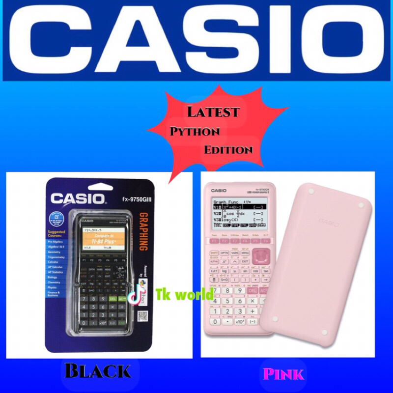 CASIO fx-9750GIII Graphics calculator phyton edition | Shopee Malaysia
