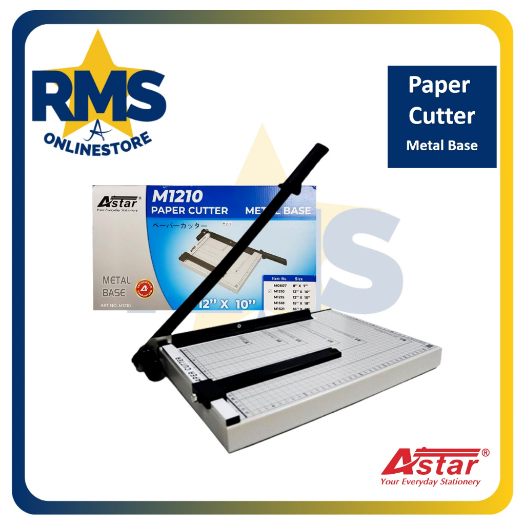 ASTAR M1210 Paper Cutter Metal Base | Shopee Malaysia