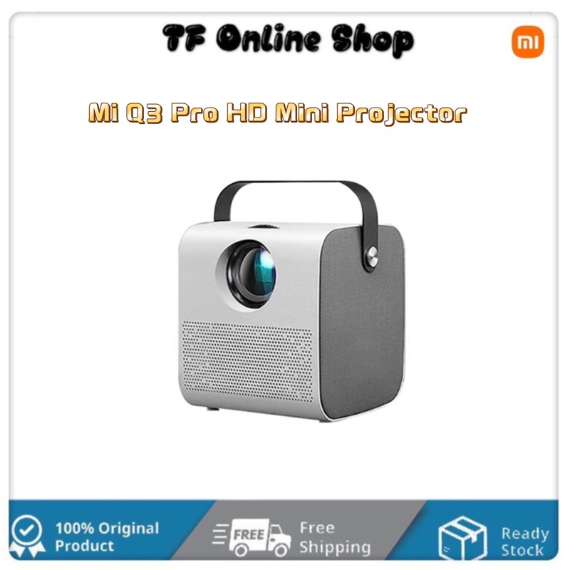 Mi Q3 Pro HD Mini Projector 100% Original Set | Shopee Malaysia