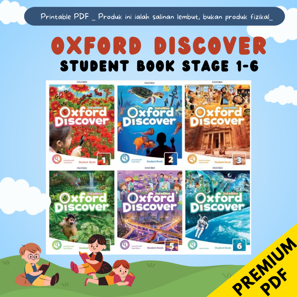 PDF Oxford Discover books_ Buku latihan english_ 6 in 1 + Free ...