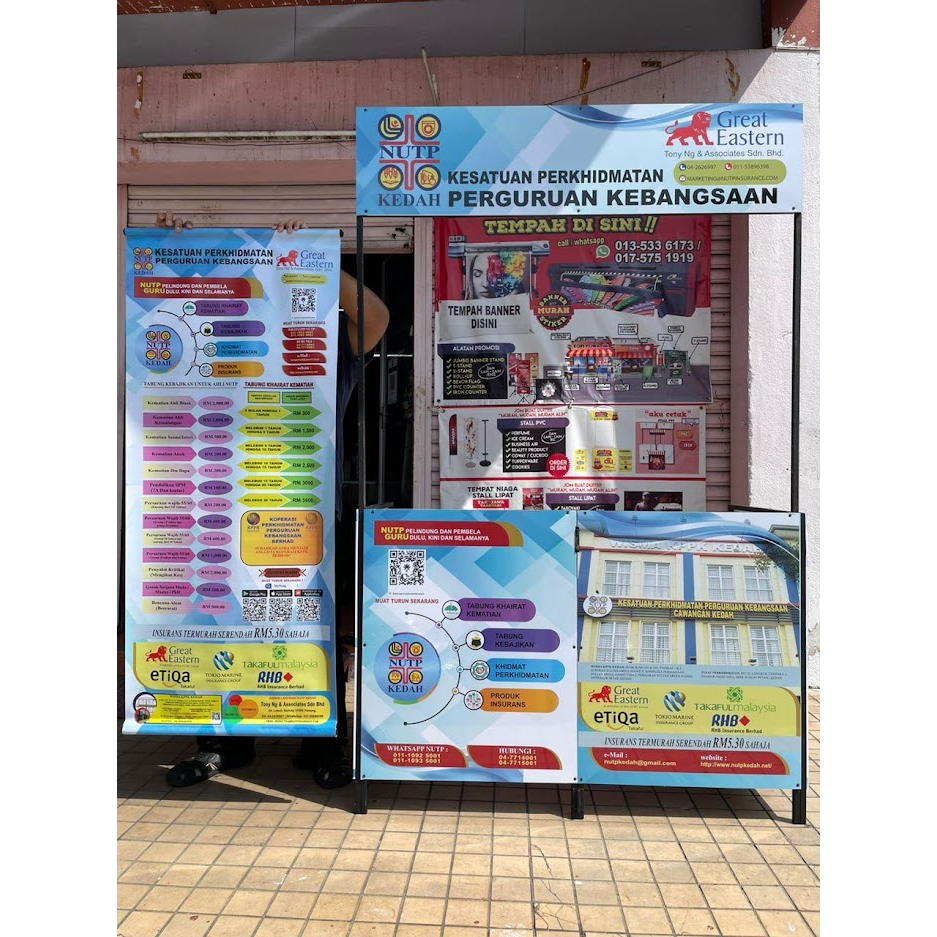 STALL LIPAT BESI/KIOSK/BOOTH NIAGA/KAUNTER INSURANCE BASED DESIGN MUDAH ...